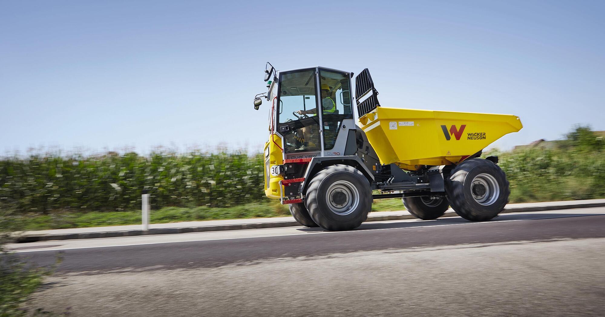 Wacker Neuson: Dumpers operation | Wacker Neuson